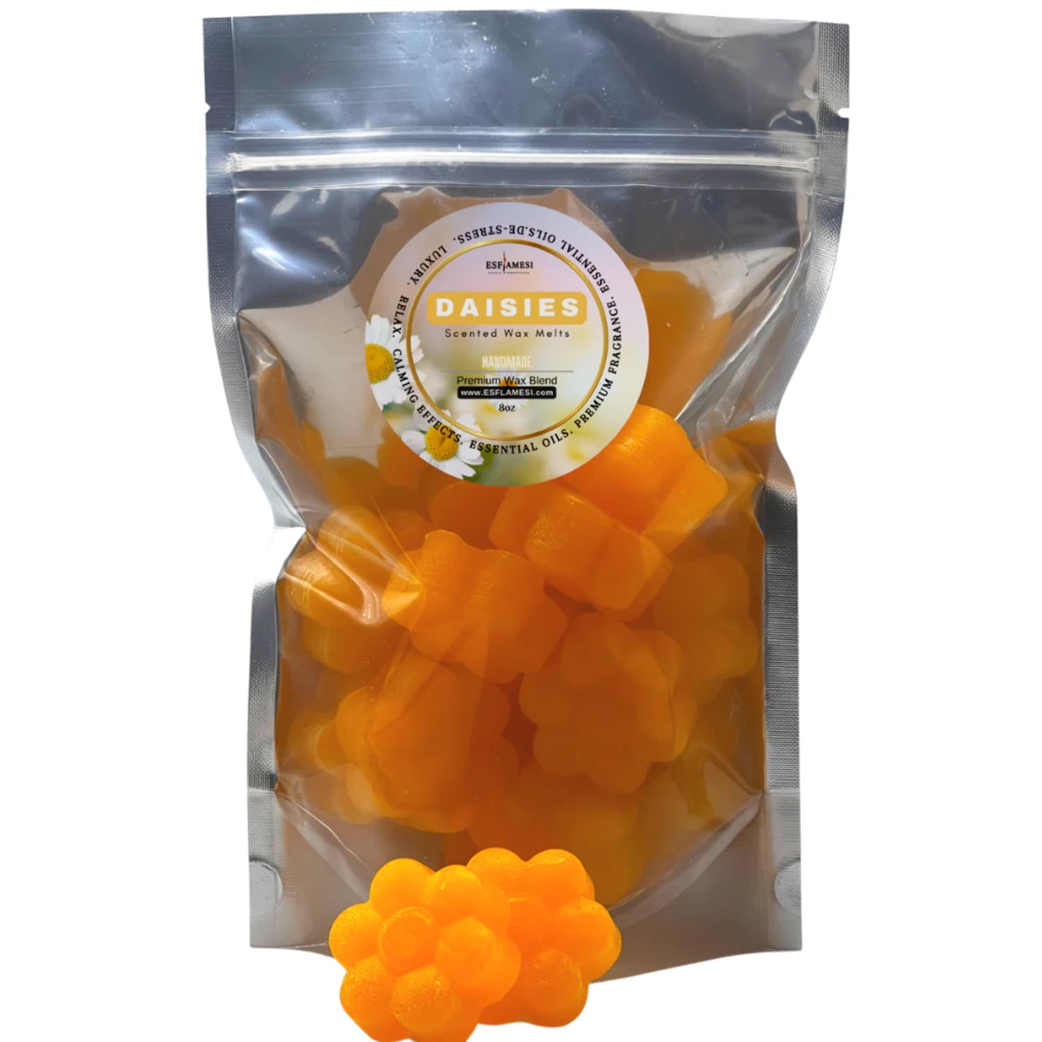 Daisy Wax Melts with Lavender | Strong Aroma | Fresh Floral Bouquet ...