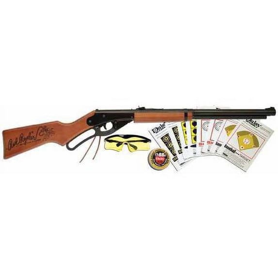 Daisy Red Ryder Youth BB Gun Fun Kit with Shooting Glasses, Model 1938 ...
