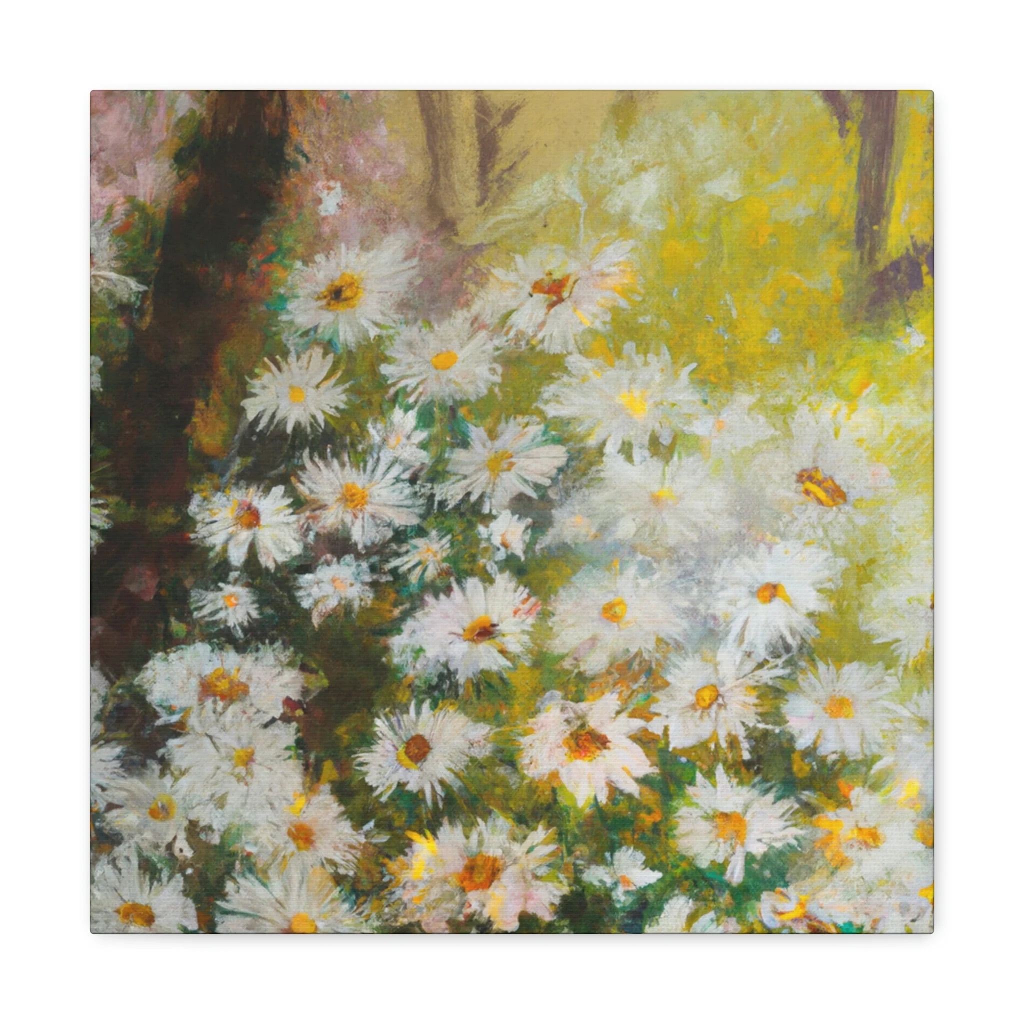 Daisy in Floral Splendor - Canvas - Walmart.com