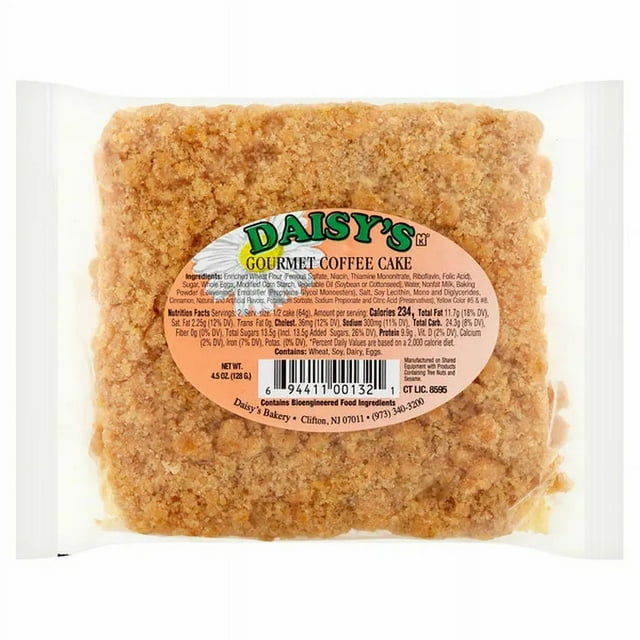 Daisy’s Gourmet Coffee Cake 4.5 oz (Pack of 12) - Walmart.com