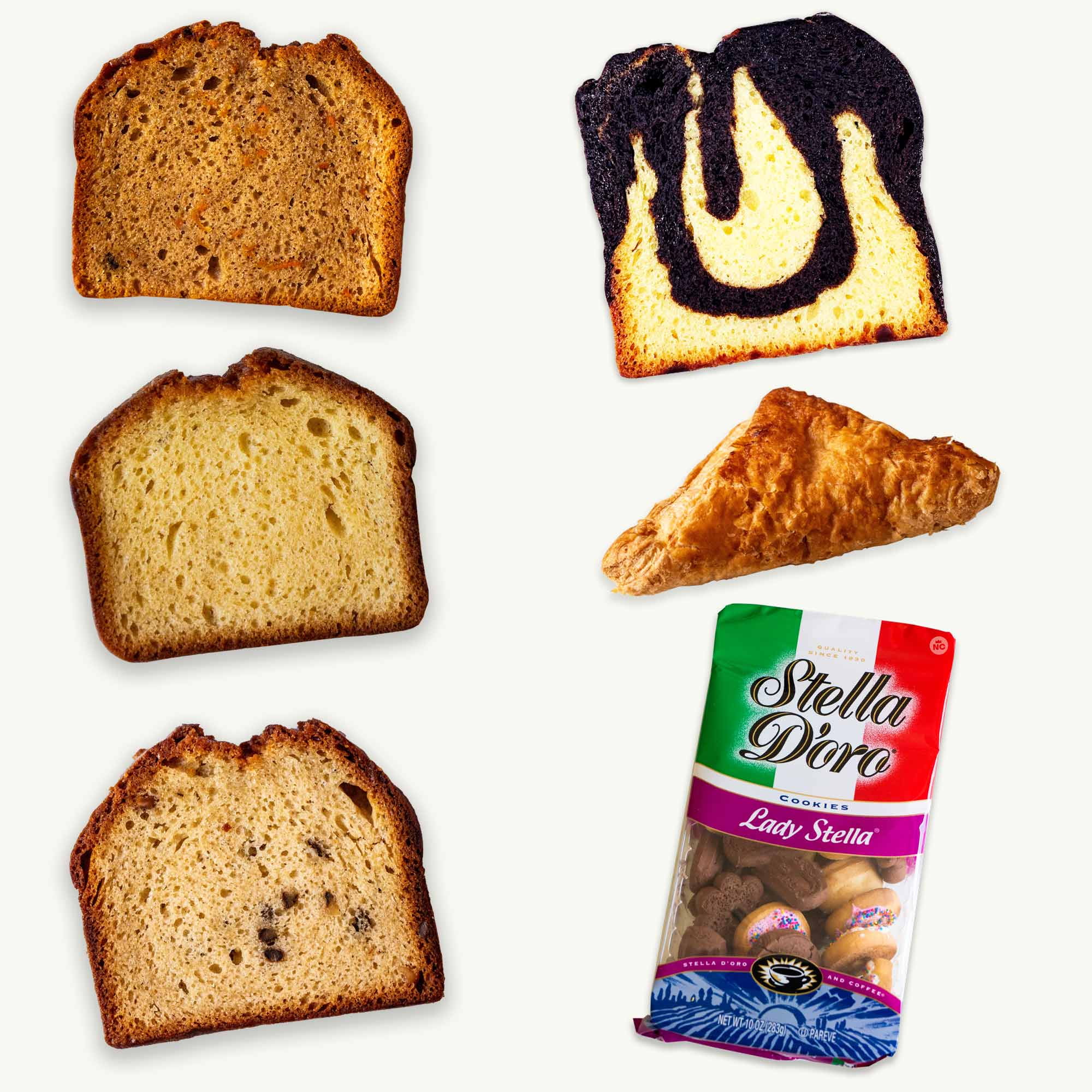 Daisy's Pound Cake Variety Pack - Marble, Cream Cheese, Banana Nut ...