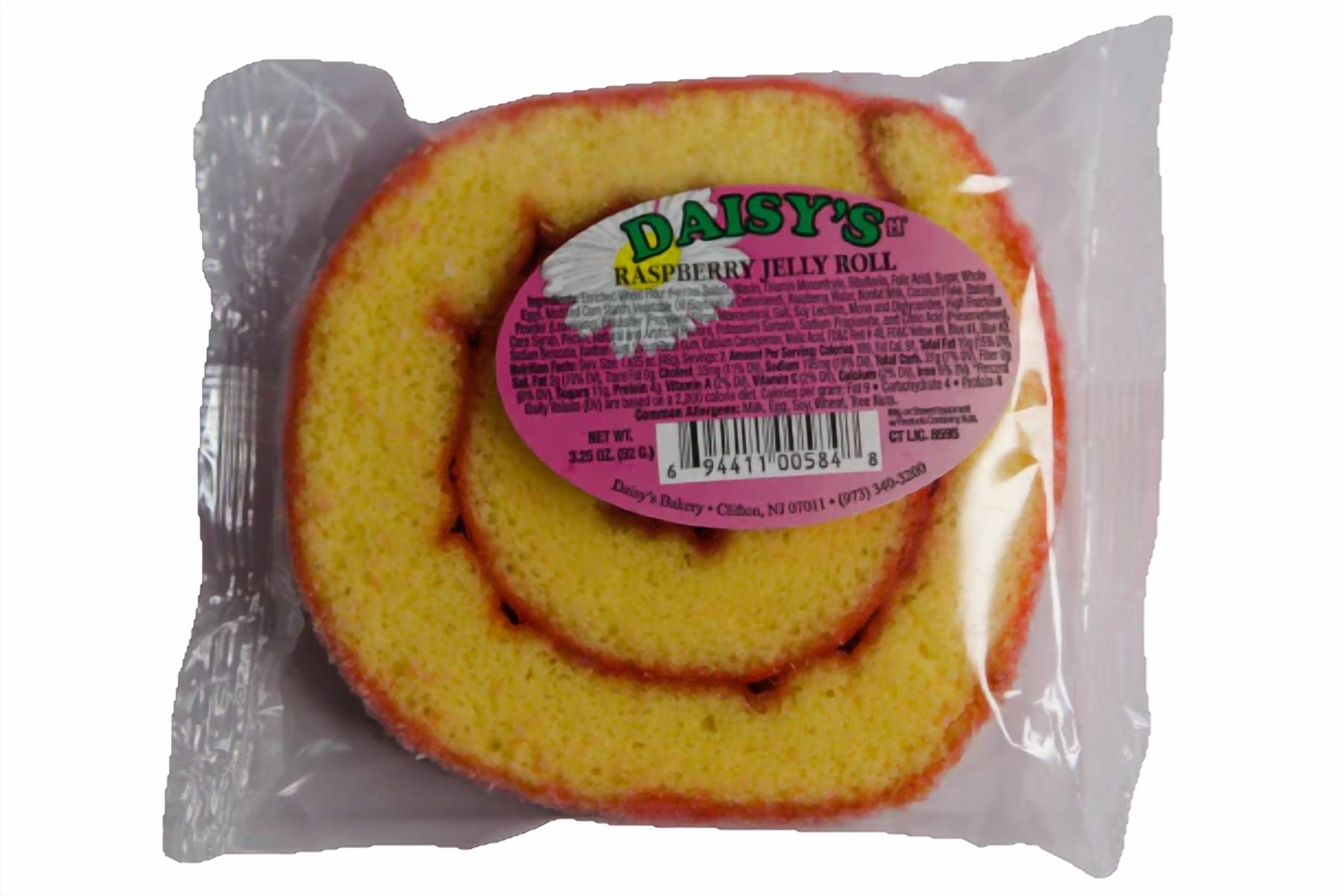 Daisy's Raspberry Jelly Roll 3.25 oz (Pack of 12) - Walmart.com