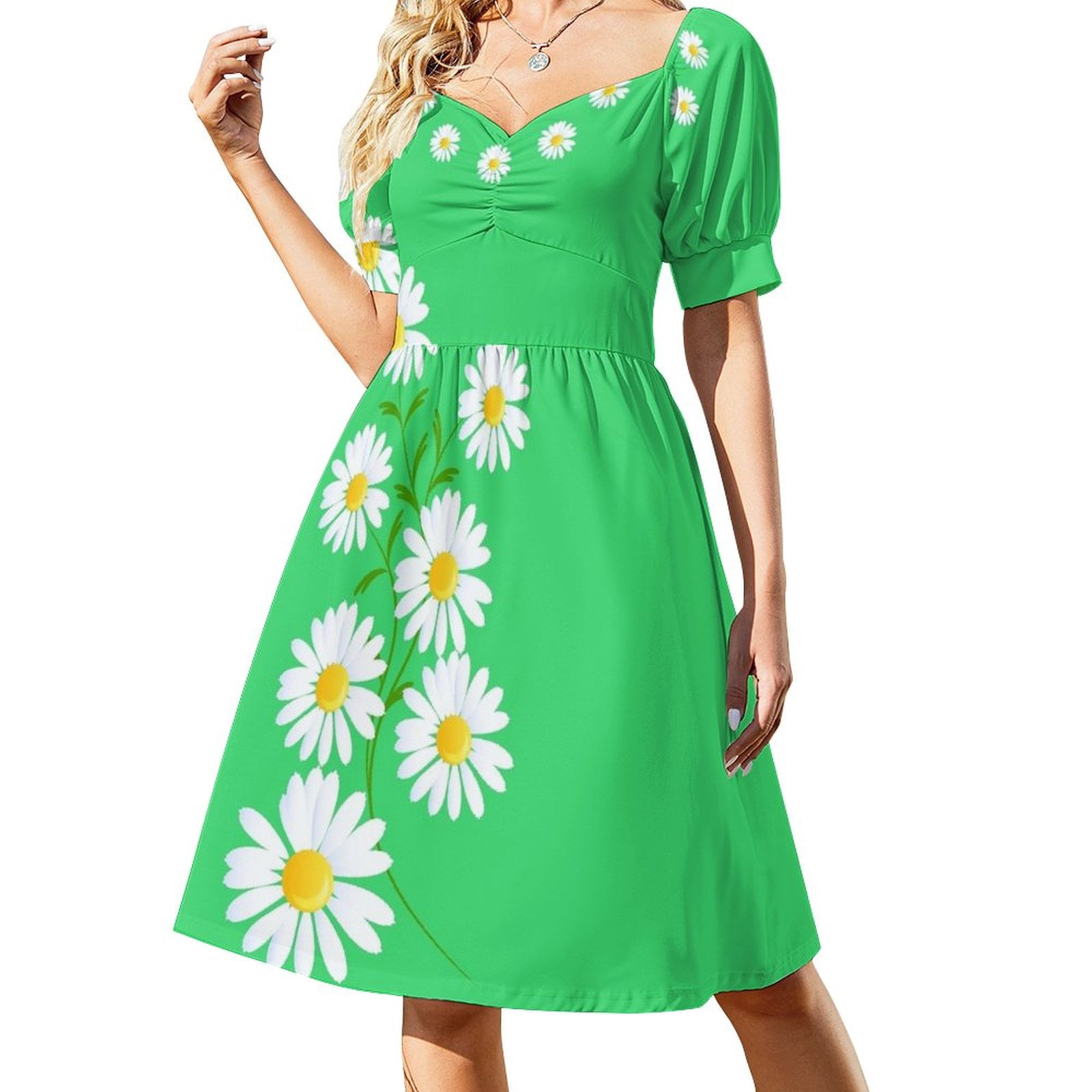 Daisy's Sleeveless Dress Womens dresses Long dress woman - Walmart.com