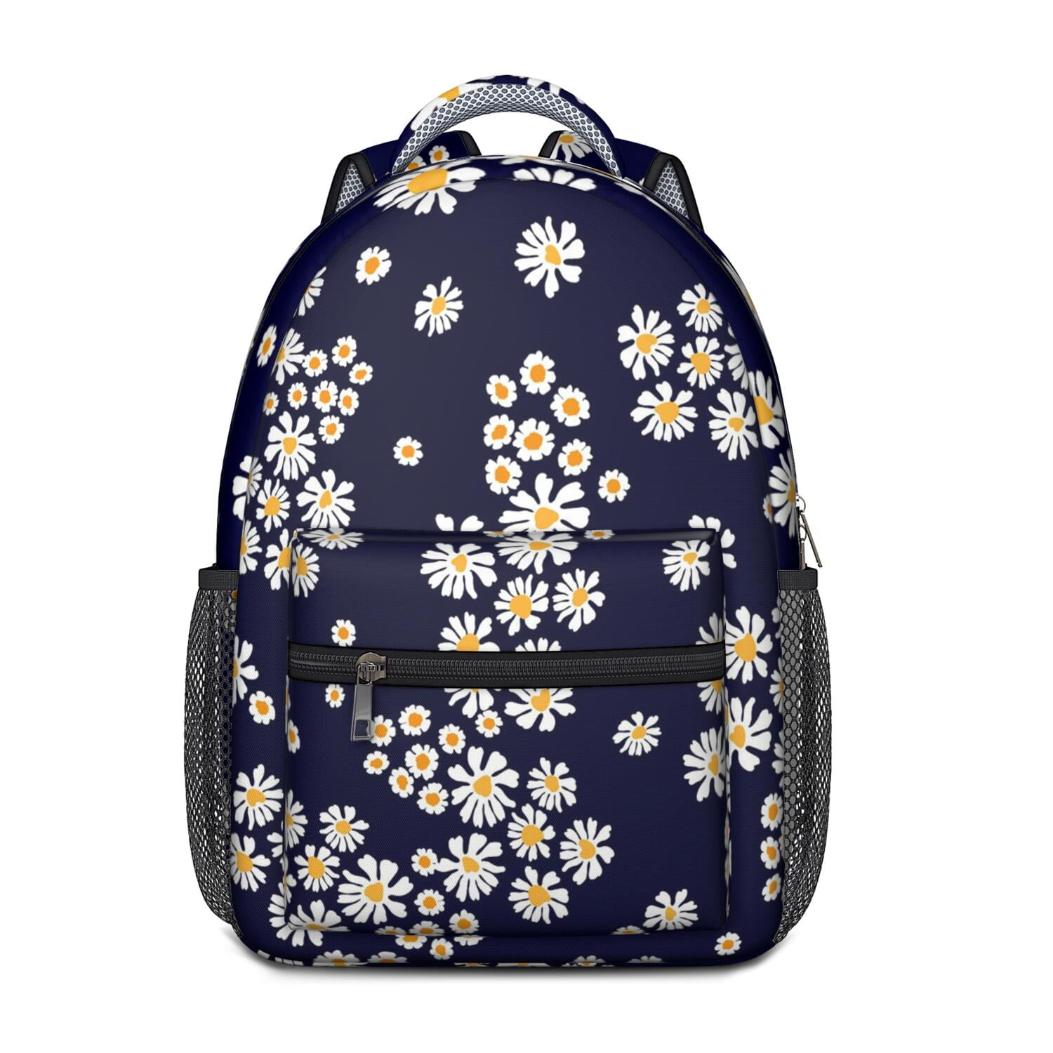 Daisy with Inspirational Quote Backpack - Retro & Aesthetic with Padded ...