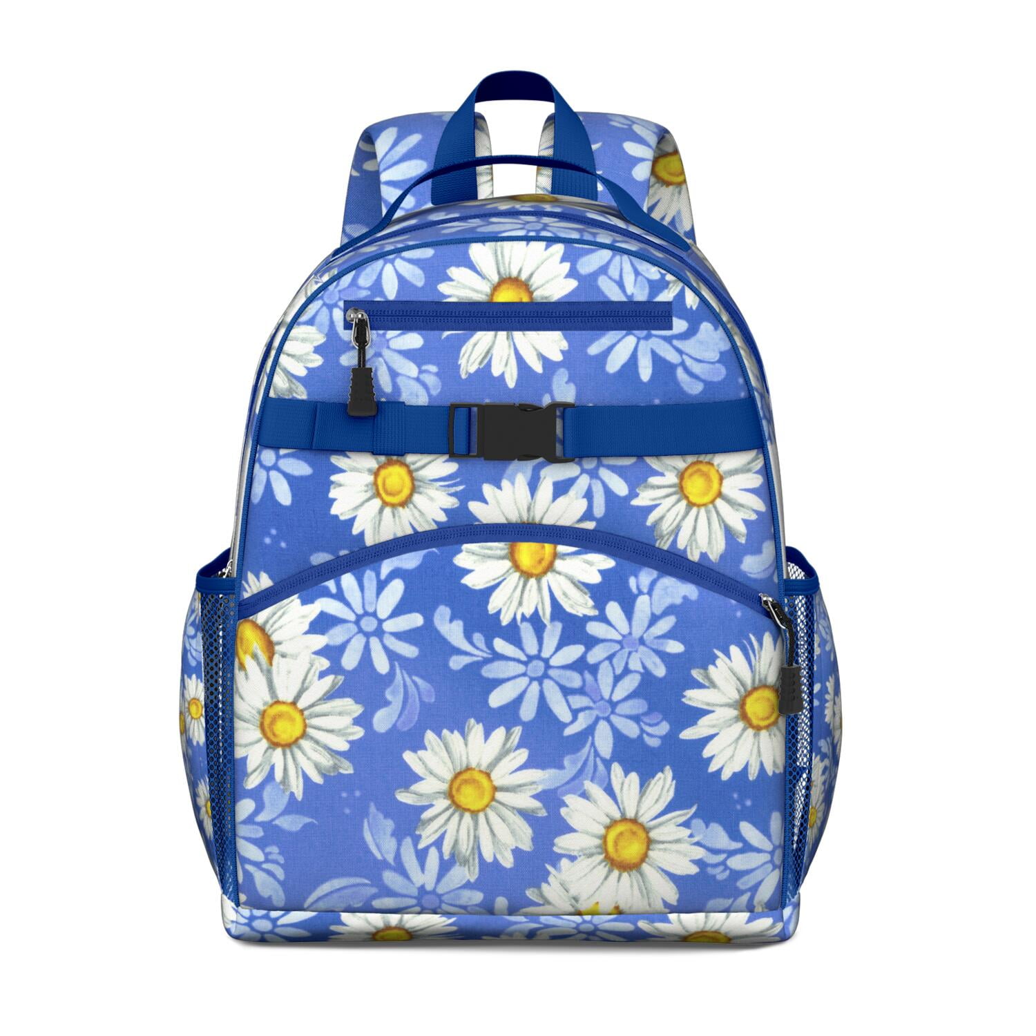Daisy with Inspirational Quote Backpack - Spine-Protecting Ergonomic ...