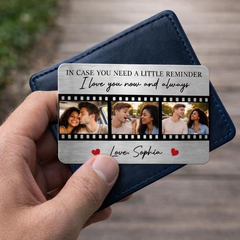 Daisyco Gifts The Reminder I Love You Metal Wallet Card Personalized ...