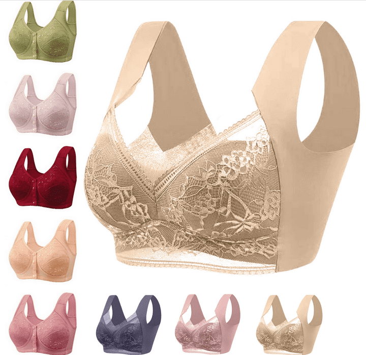 Daisyy Bras for Women Summer Comfort-Strap Fall Everyday Sleep Bras No ...