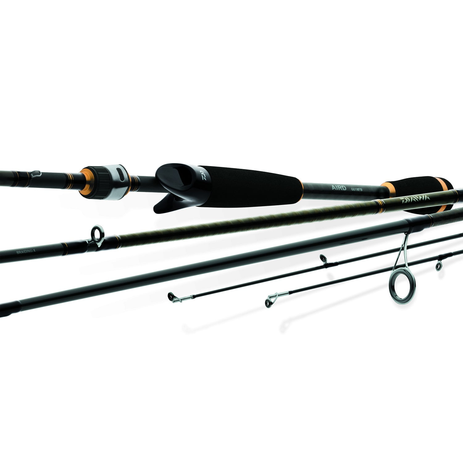 Daiwa Bass Aird-X 2-Piece Spinning Rod 7Ft Medium - Walmart.com