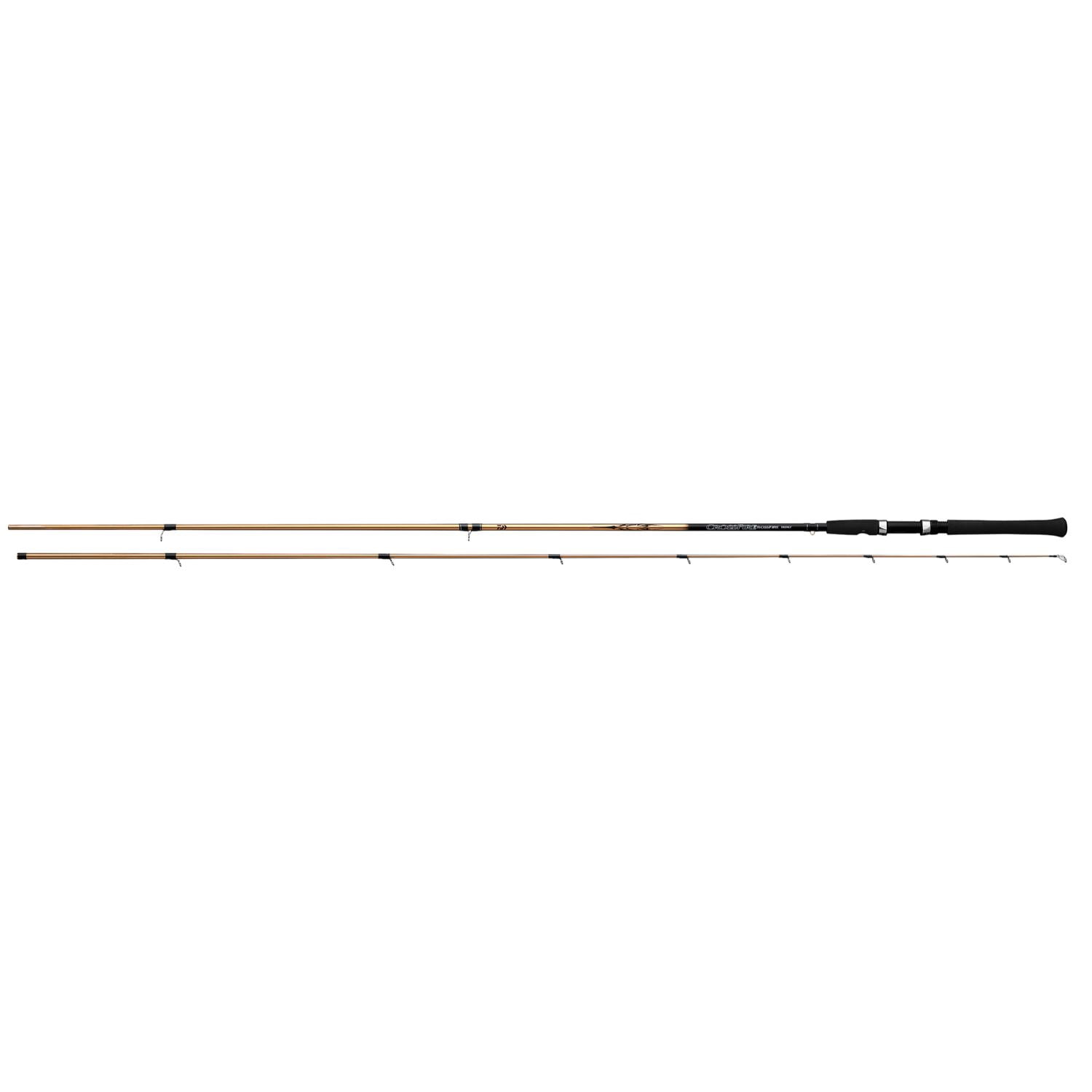 Daiwa Crossfire 2-Piece 10' 6" Medium Foam Handle Casting Rod (Adult ...