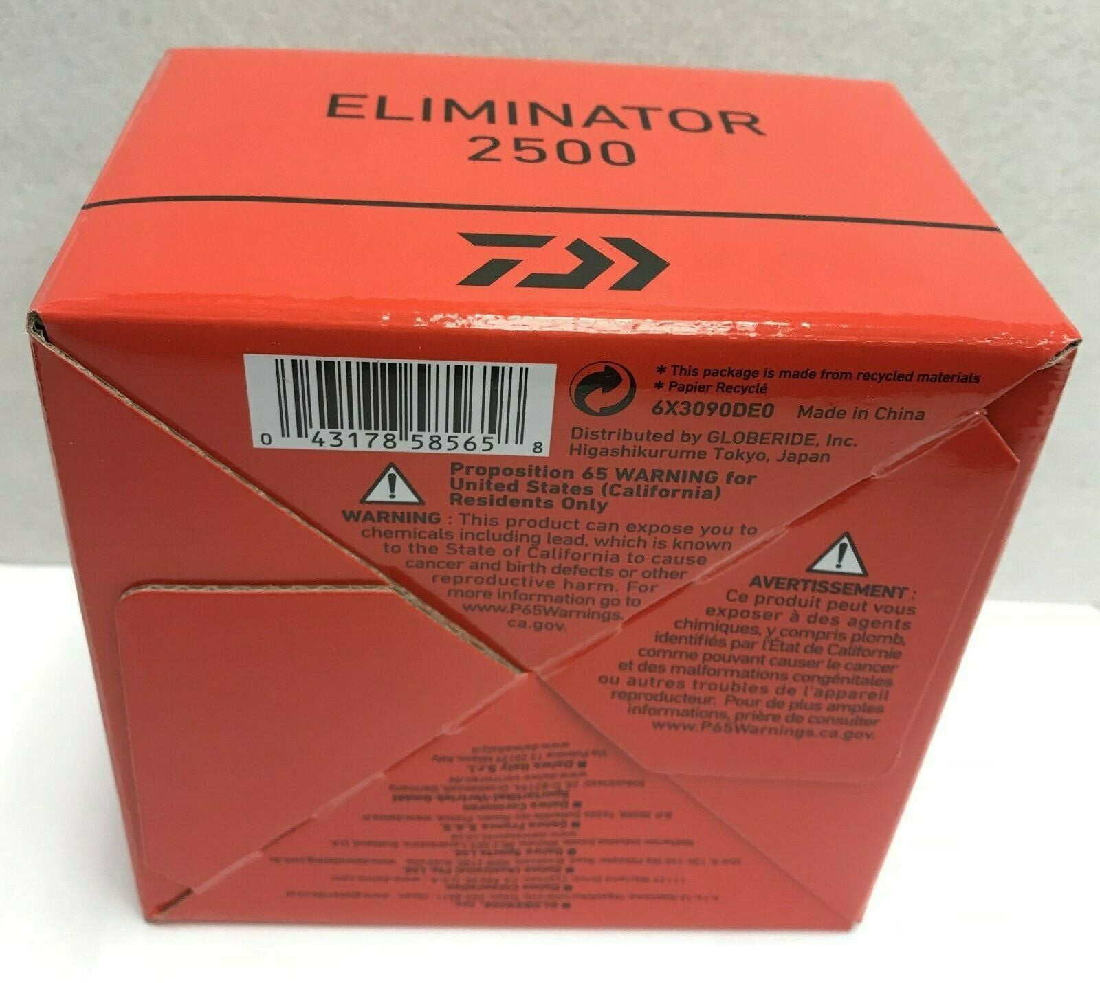 Daiwa Eliminator 2500 5.6:1 Fresh/Saltwater Spinning Reel - ELT2500 ...