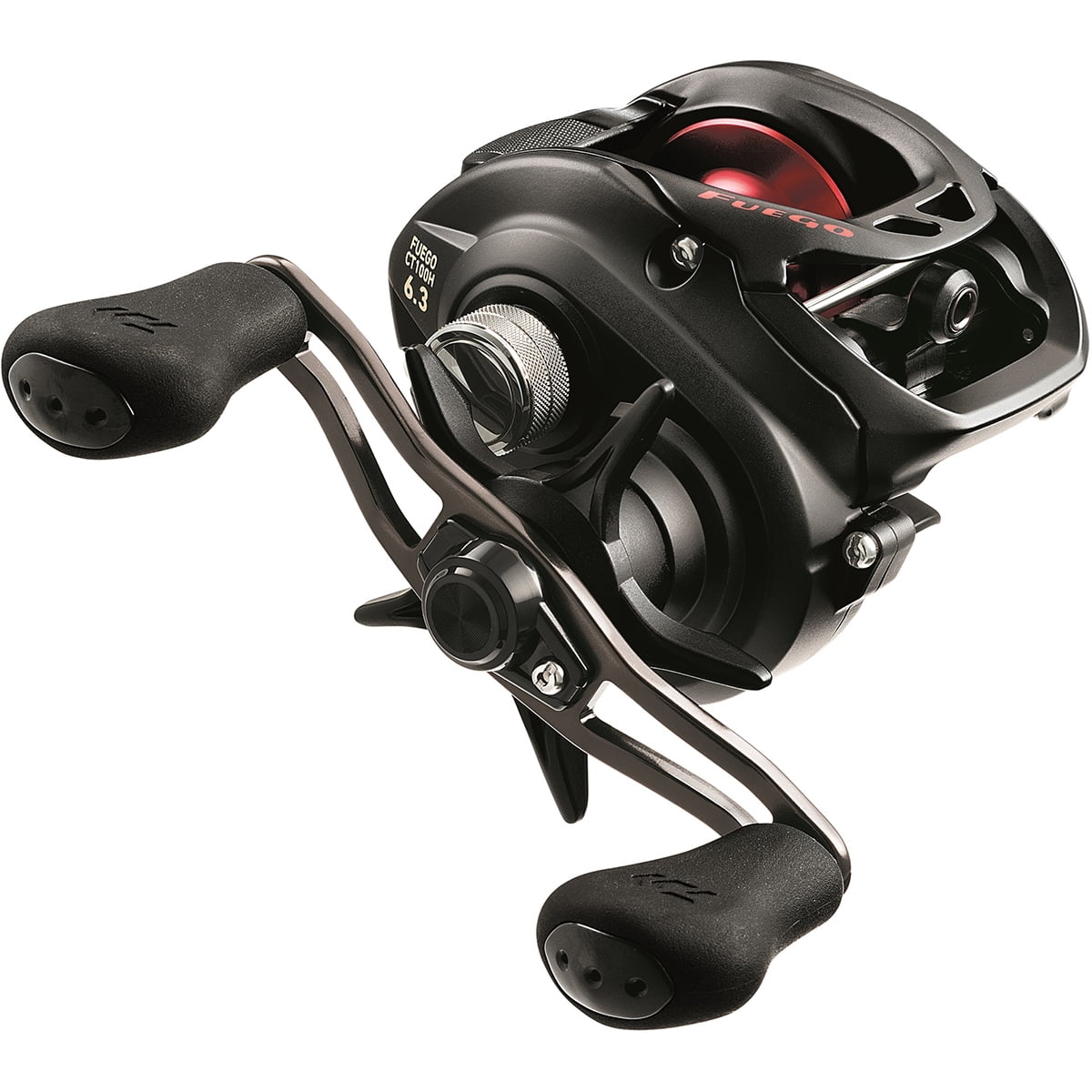 Daiwa Fuego CT Baitcaster, Left Hand Fishing Reel, Compact Frame ...