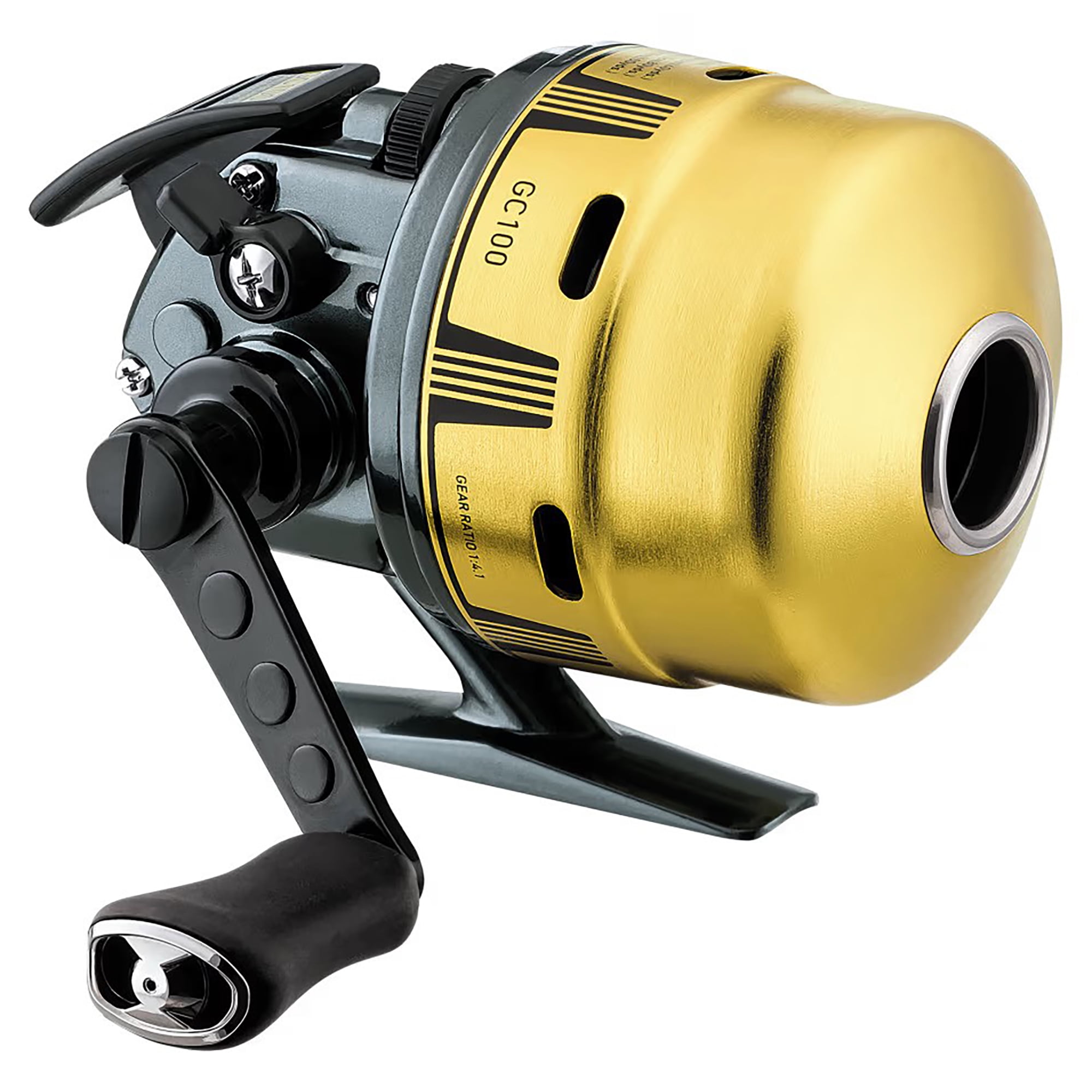 Daiwa Goldcast III 4.1-1 GC120A, Gold Fishing Reel with Soft Touch Handle - Walmart.com