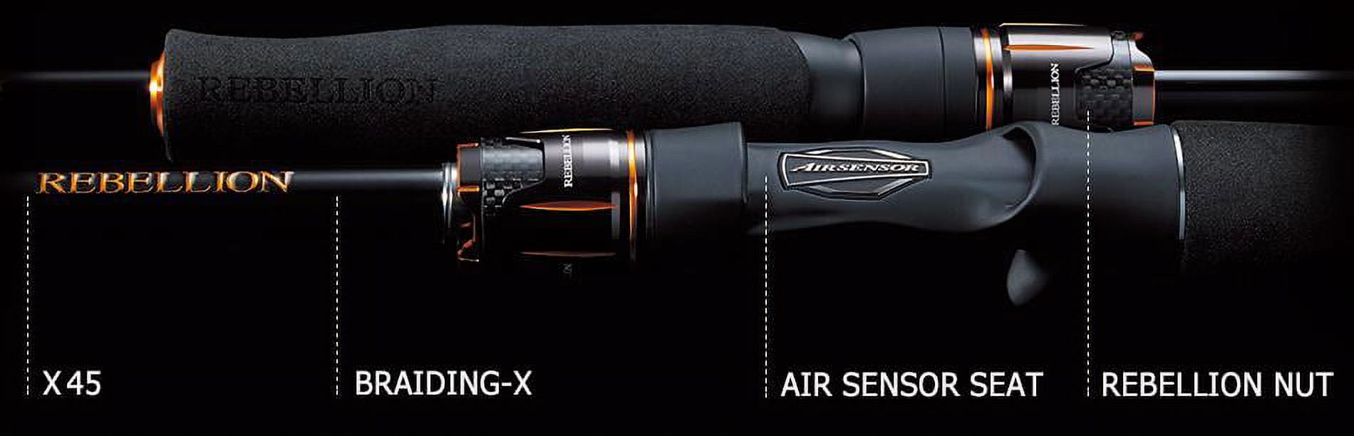 Daiwa Health Development Rebellion Casting Rod REBELLION 731HFB 7 Ft. 3 In. - Walmart.com