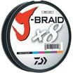 Daiwa JB8U15-300CH J-Braid X8 8 Strand Braided Line, 15Lb 300M ...