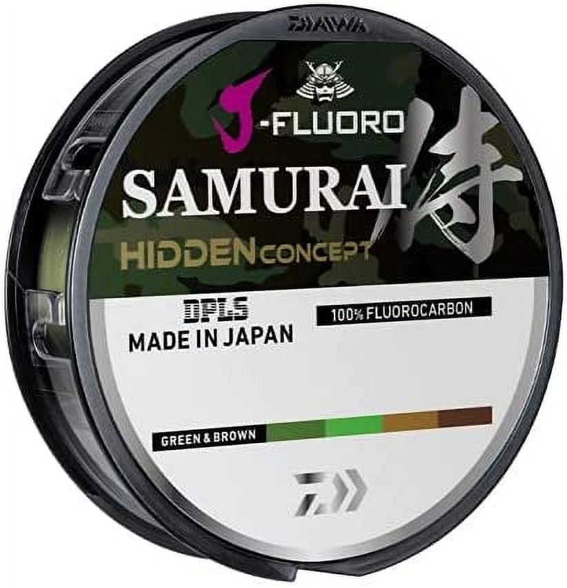 Daiwa J-Fluoro Samurai Hidden Concept Fluorocarbon Fishing Line 10Lb ...