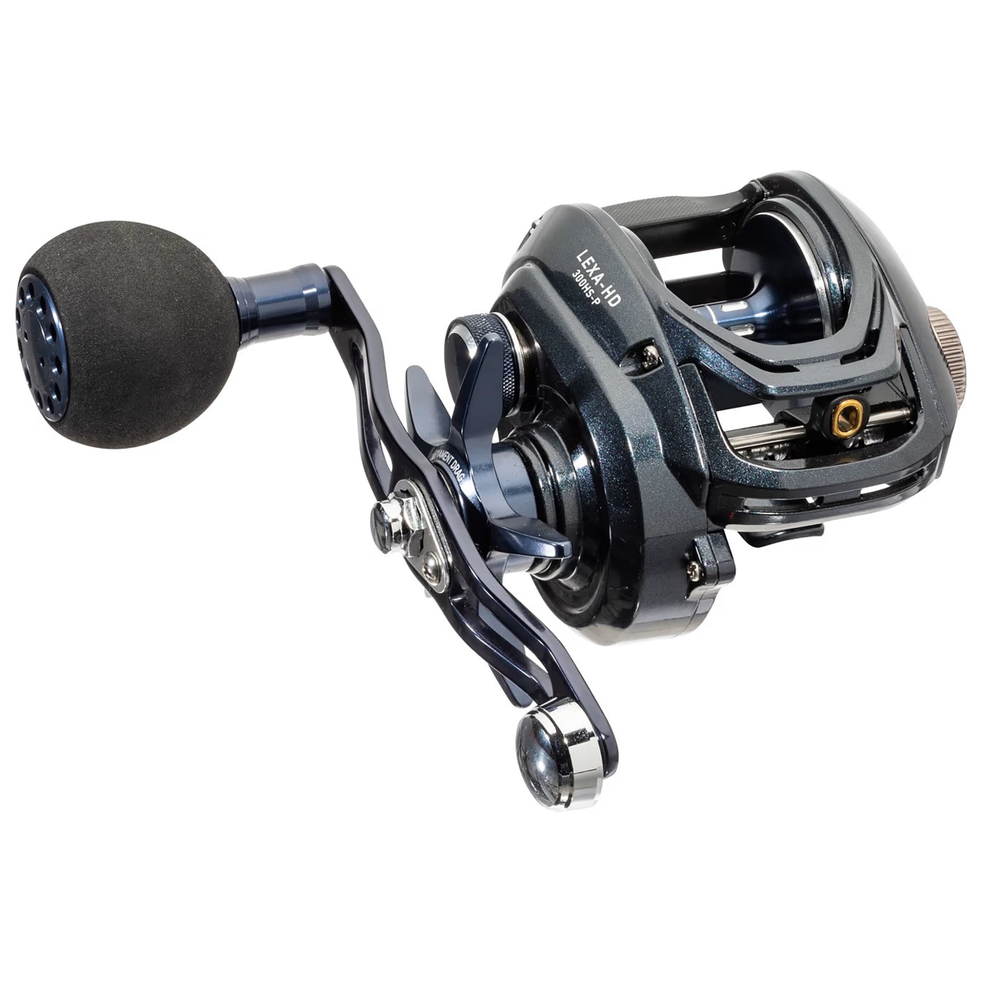 Daiwa Lexa HD 400HS L Left Hand Baitcasting Reel, 7.1:1 Gear Ratio ...