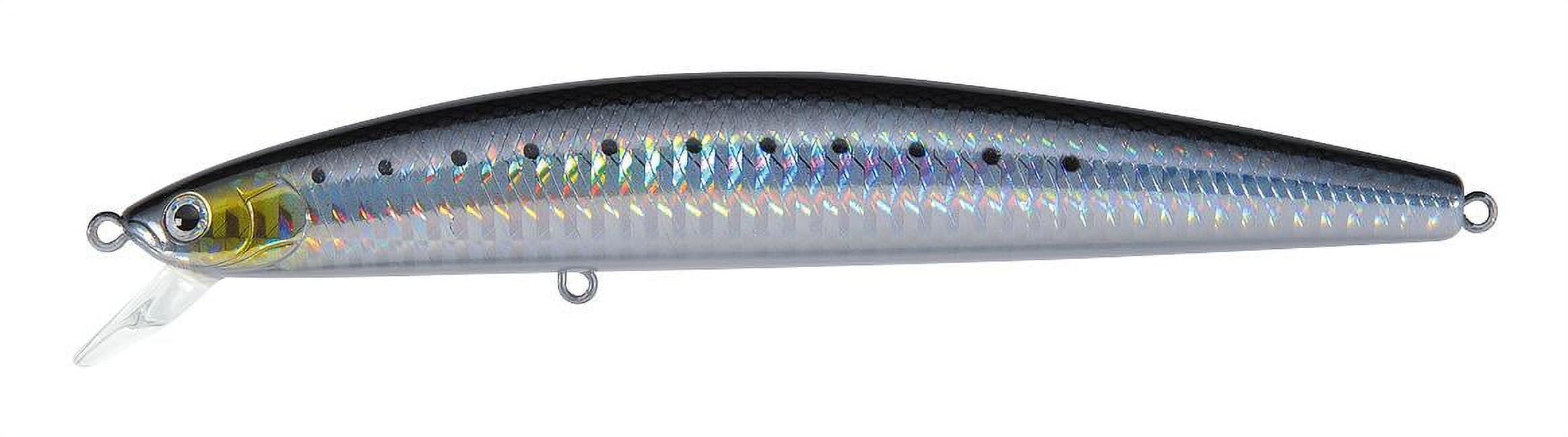Daiwa Salt Pro SP Minnow Floating Striper Lure, 5", Laser Sardine ...
