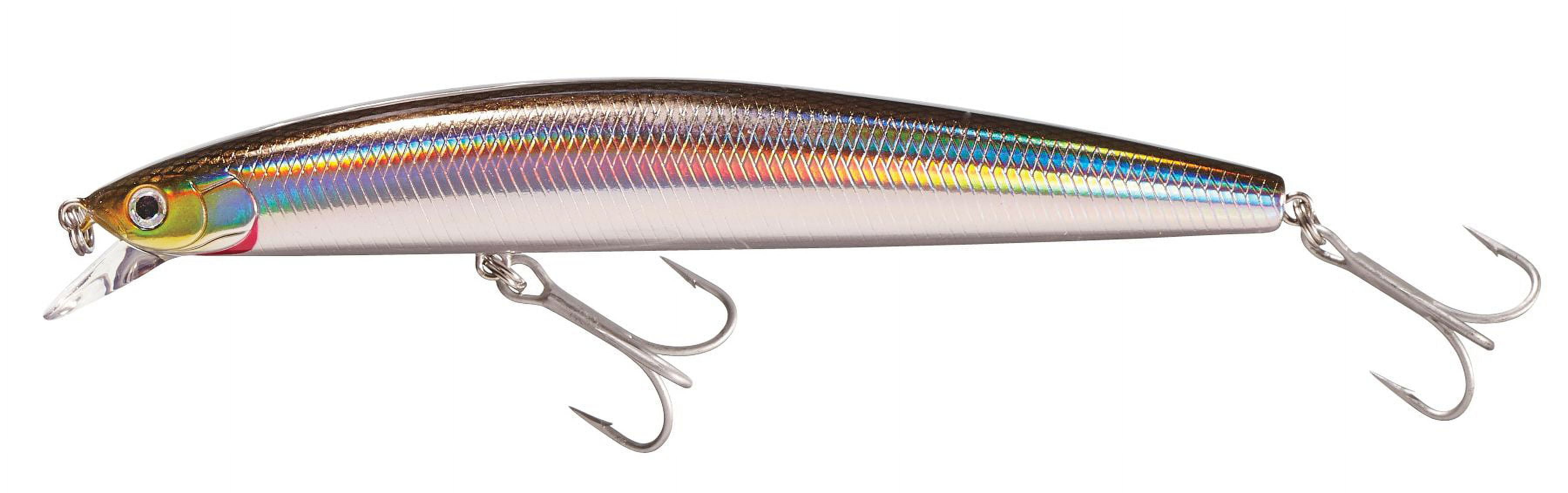 Daiwa Salt Pro SP Minnow Floating Striper Lure, 6-3/4", Laser Shiner ...