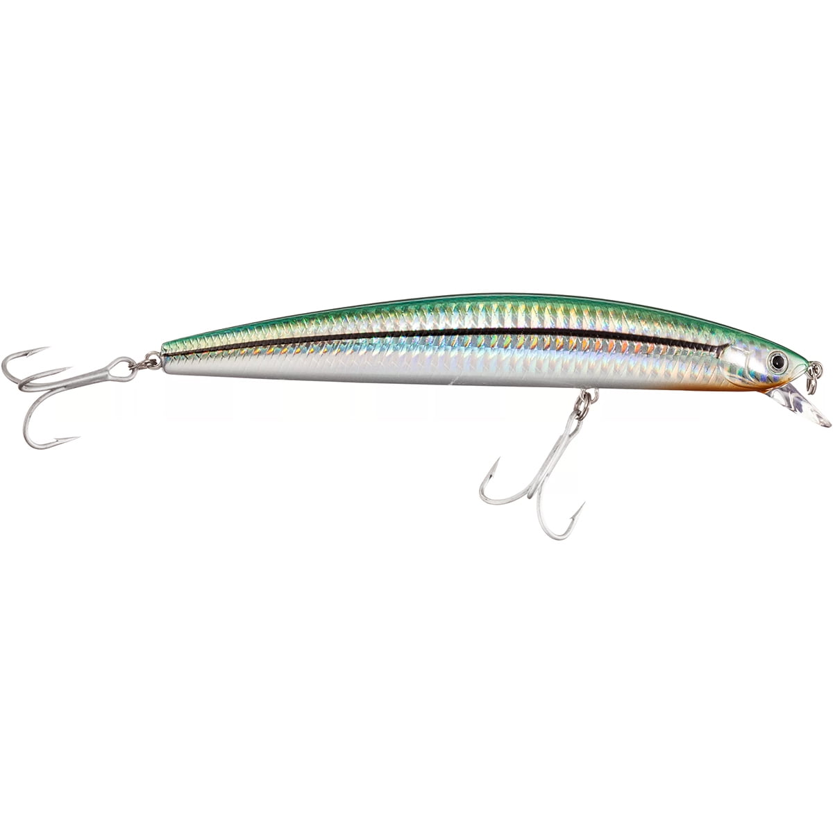 Daiwa Salt Pro Minnow Swim Bait DSPM15F13 Laser Green Shiner - Walmart.com