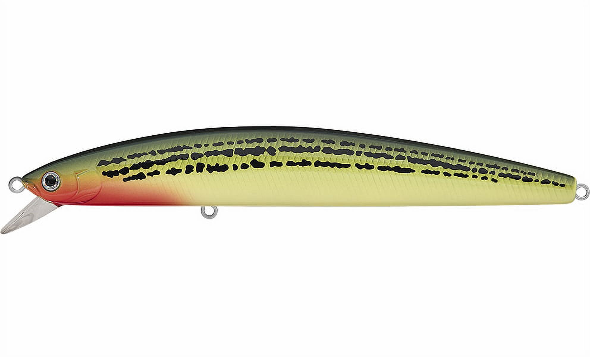 Daiwa Salt Pro SP Minnow Floating Striper Lure, 6-3/4", SOS Green ...