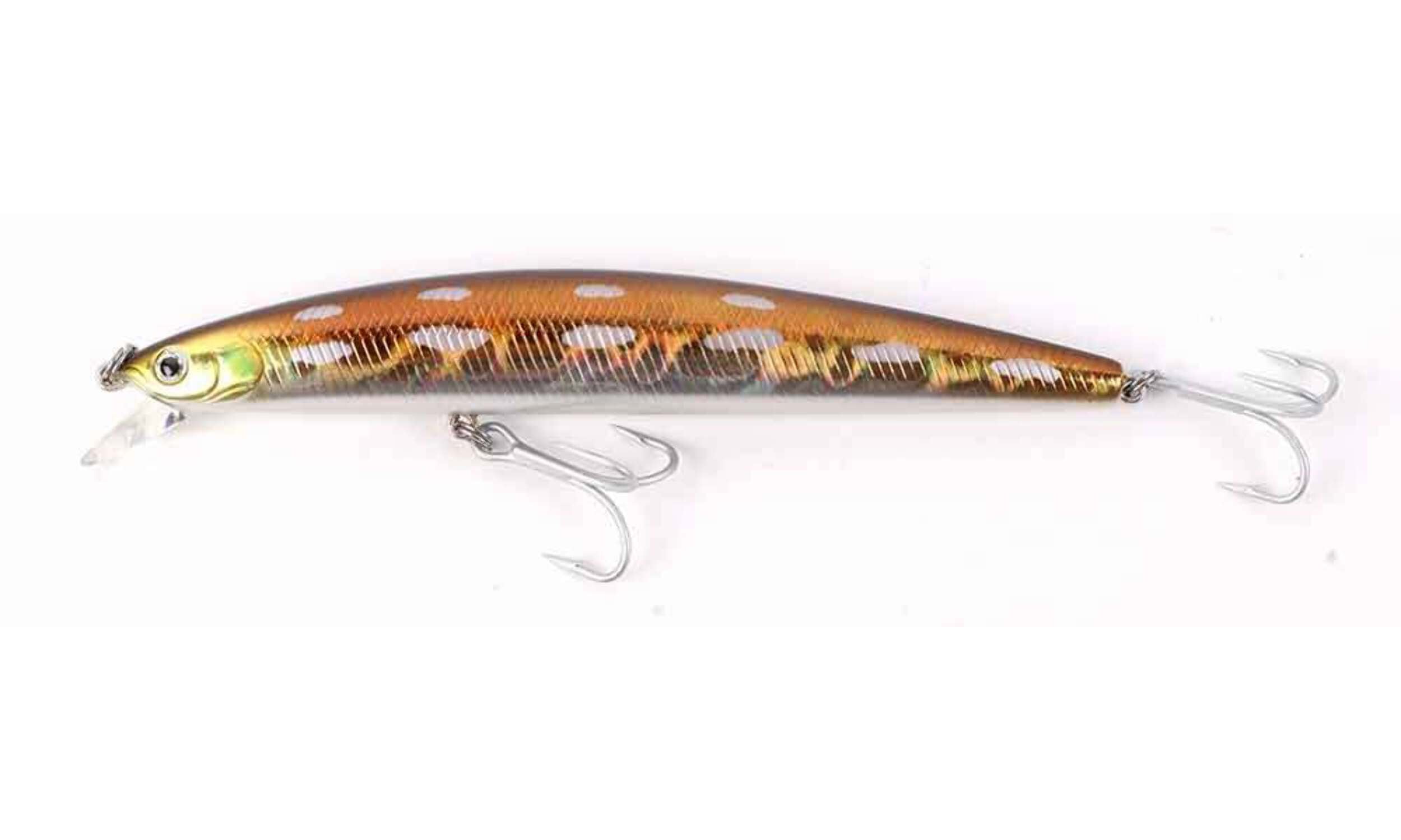 Daiwa Salt Pro SP Minnow Floating Striper Lure, 6", Cannibal Calico - Walmart.com
