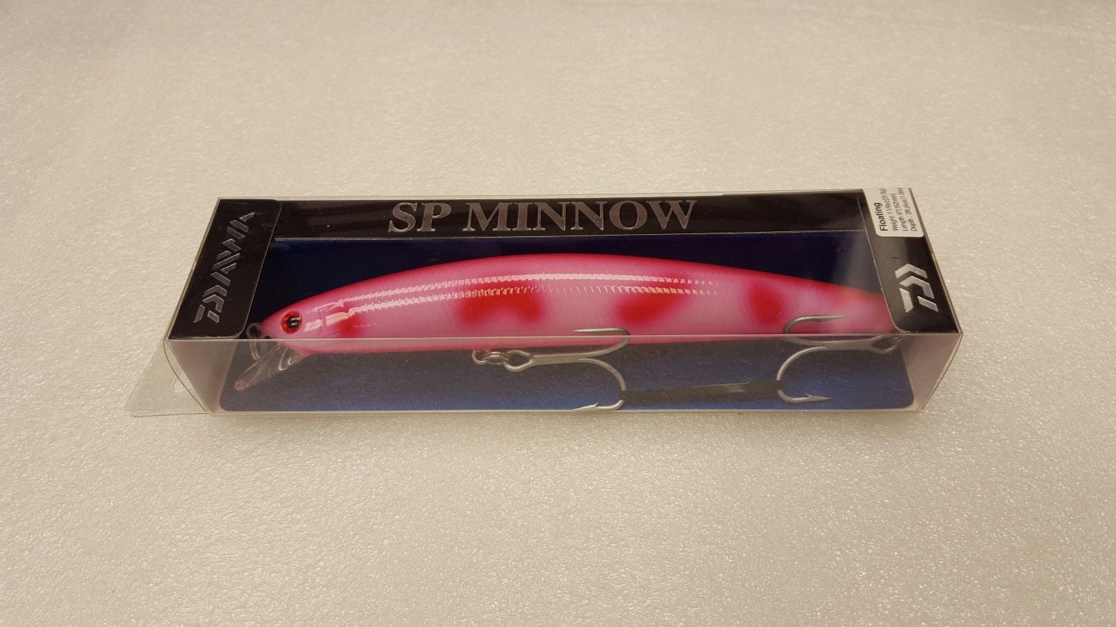 Daiwa Salt Pro SP Minnow Floating Striper Lure, 6", Bubble Gum ...