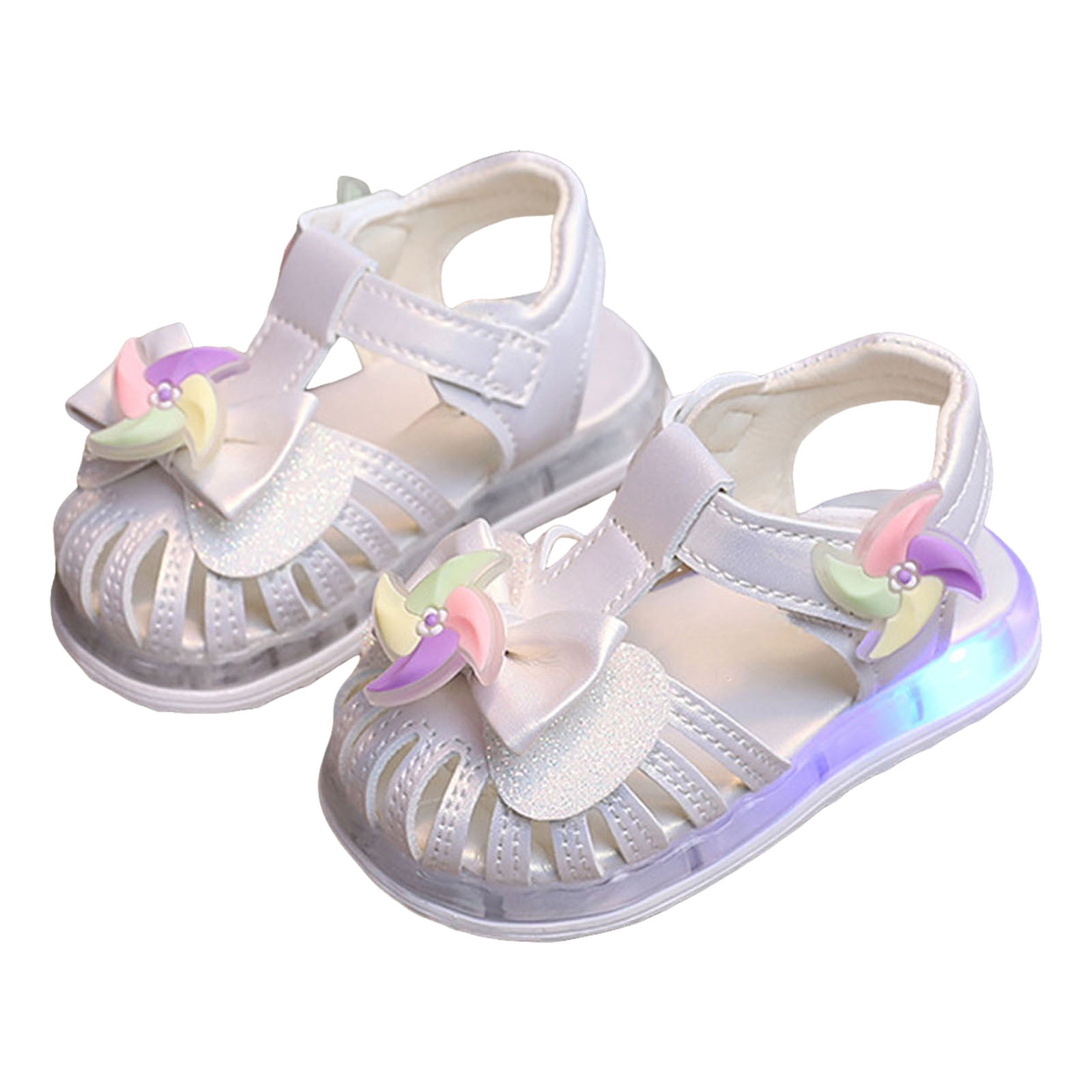 Dakaela 0-3 Years Baby Boys Girls Light up Sandals Summer Luminous ...