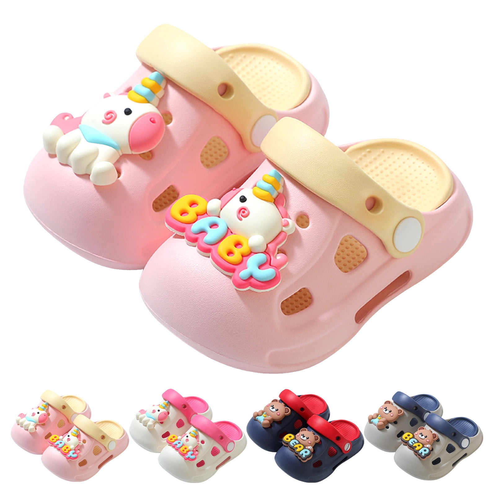 Dakaela 1-7Y Toddler Garden Clogs Baby Boys Girls Slip On Shoes Summer ...