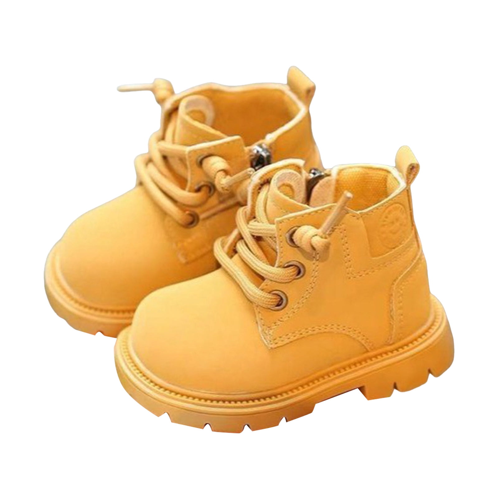 Dakaela Baby Work Boots Toddler Boys Girls Fall Winter Combat Ankle ...