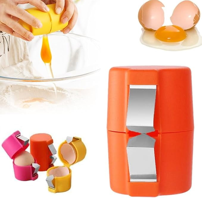 Dakaela Egg Shell Cracker Opener Peeler Remover Separator Tool for Home ...