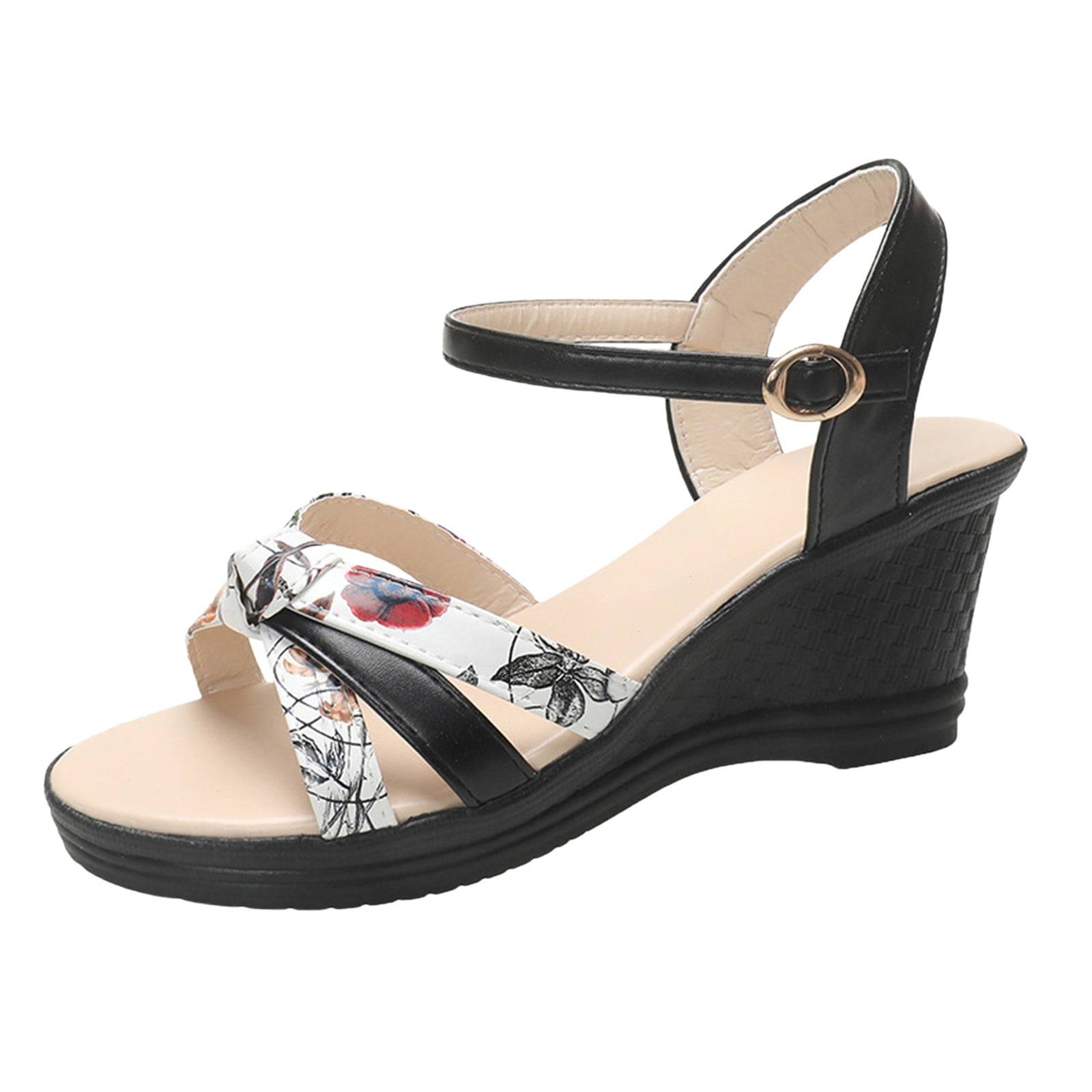 Dakaela Espadrille Dressy Wedge Sandals for Women Casual Summer ...