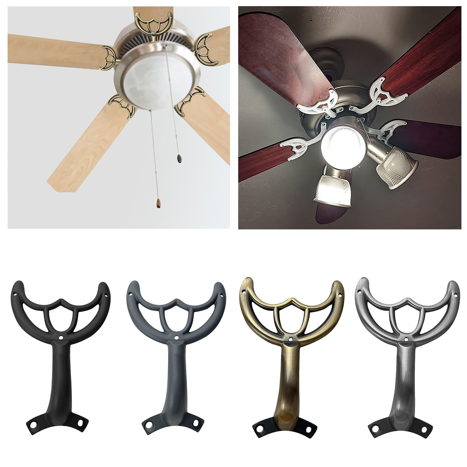 Ceiling Fan Blade Arms Replacement VTG Ceiling Fan Replace Blade Arms