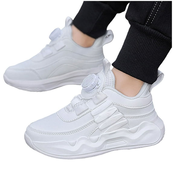 Dakaela Girls Boys Sneakers Memory Foam Kids Walking Running Tennis ...