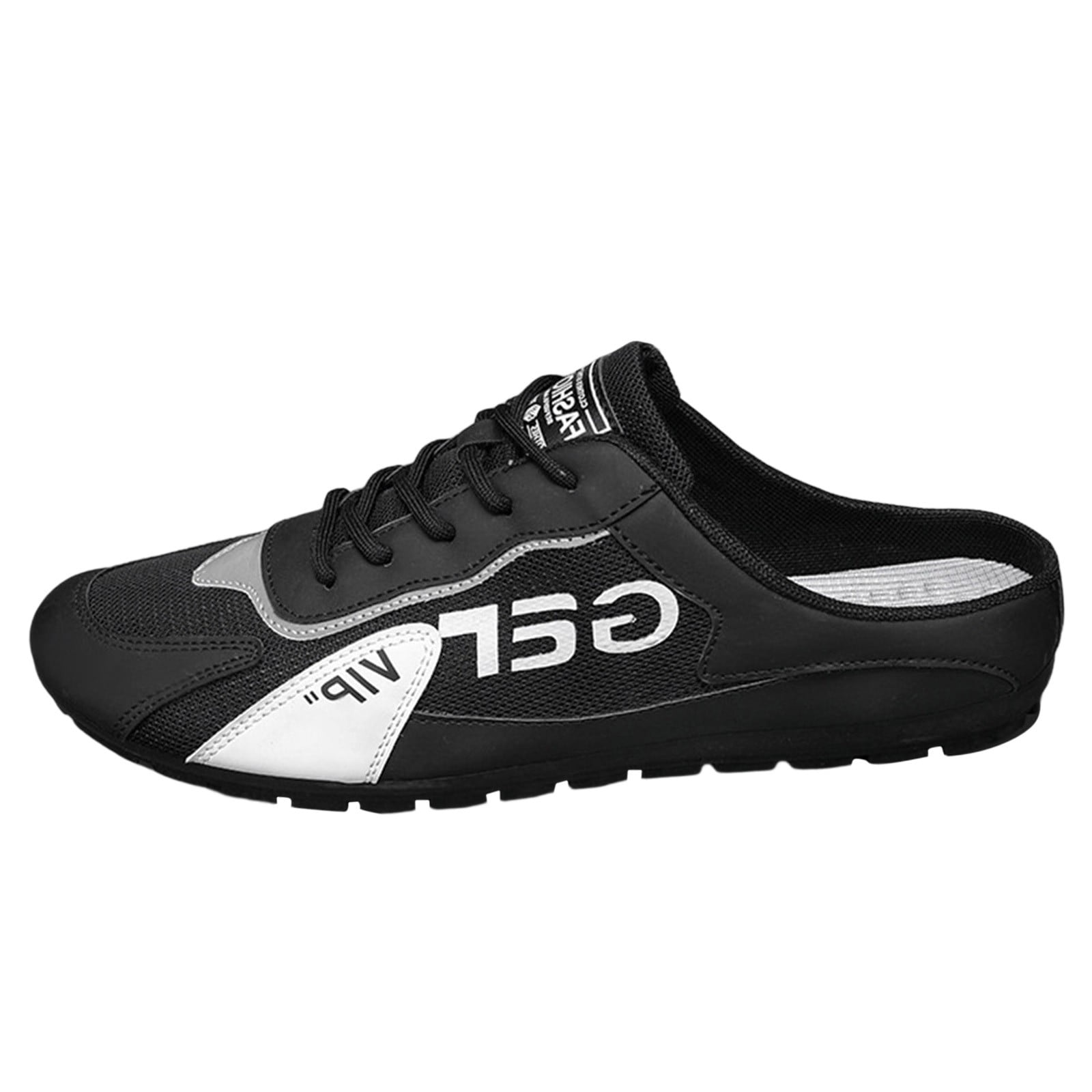 Dakaela Men's Slip on Mule Sneakers Backless Running Walking Tennis ...