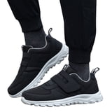 Dakaela Men's Slip on Sneakers Waterproof Running Hiking Walking Shoes ...