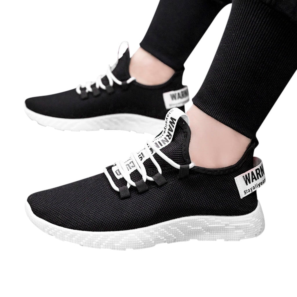 Dakaela Men's Tennis Walking Shoes Lightweight Sport Running Sneakers ...