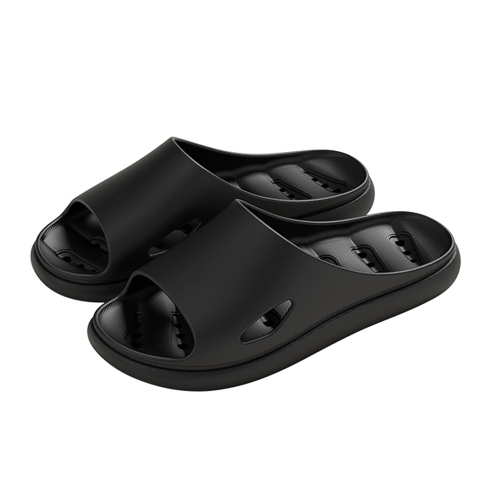 Dakaela Mens Shower Shoes with Holes Dry Quickly Bath Slippers Womens ...