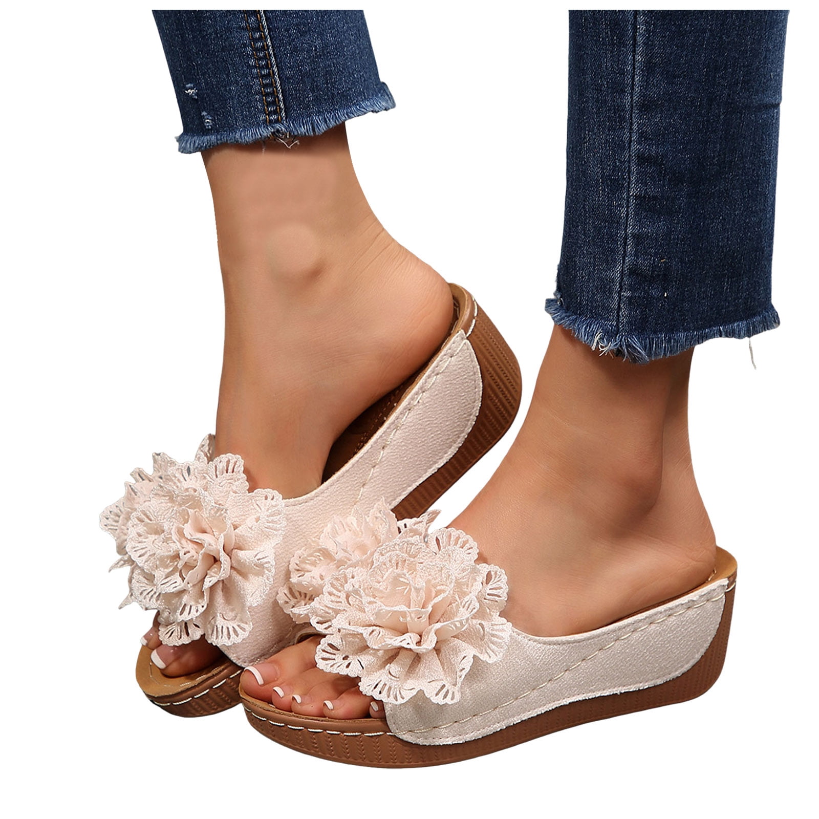 Dakaela Orthopedic Wedge Sandals for Women 2026 Comfortable Summer ...