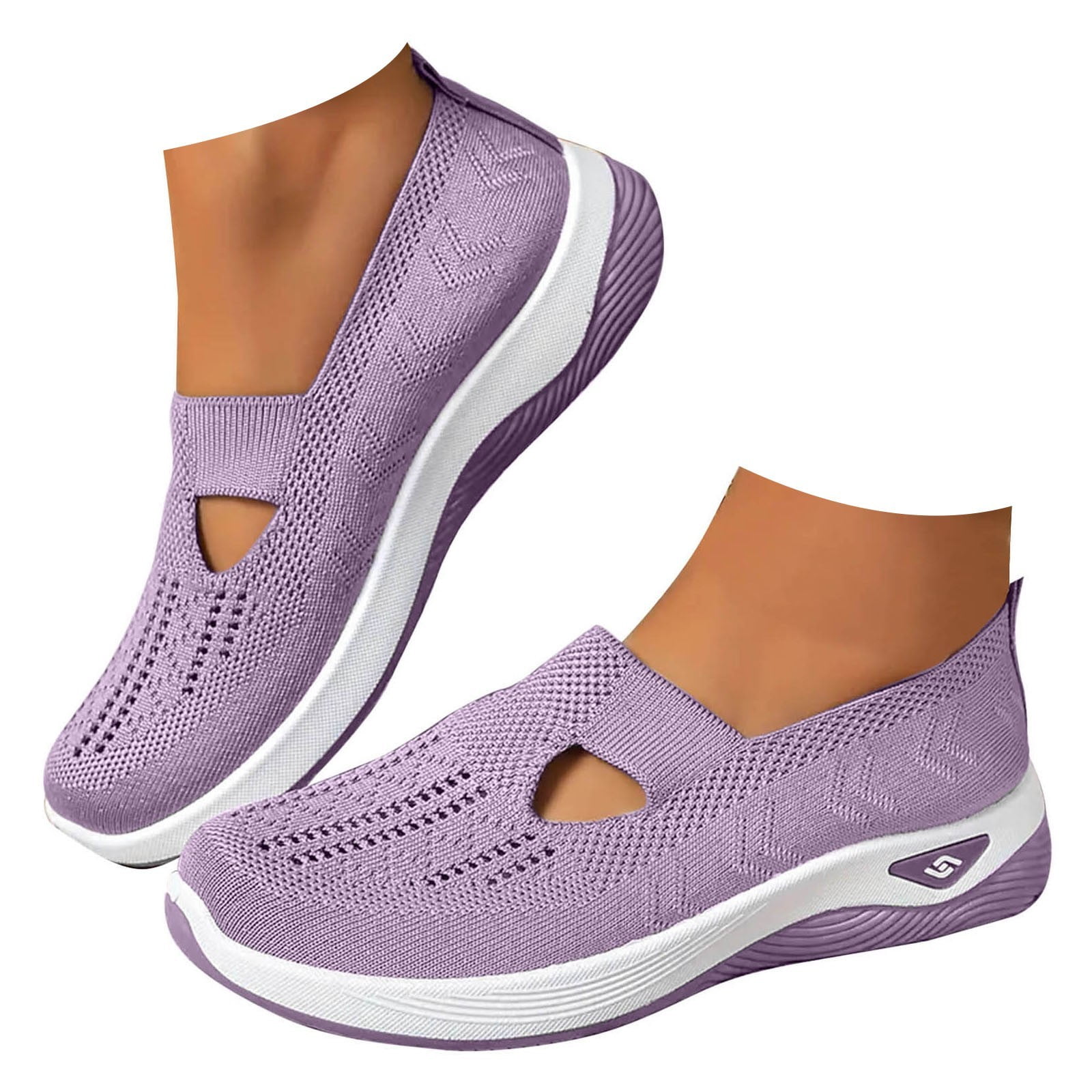 Dakaela Orthowalk Shoes for Women 2025 Comfortable Woven Mesh Summer ...