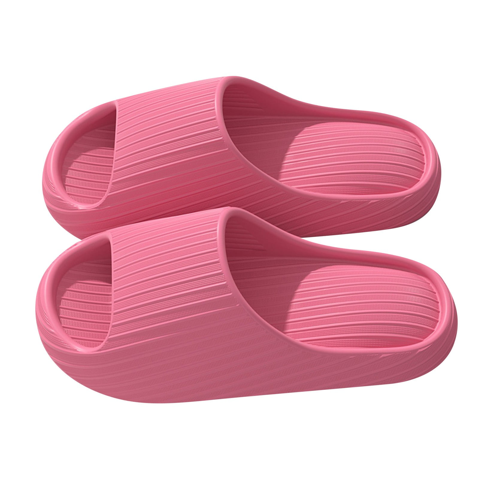 Dakaela Pillow Slippers for Women Men House Cloud Slides Cushioned ...