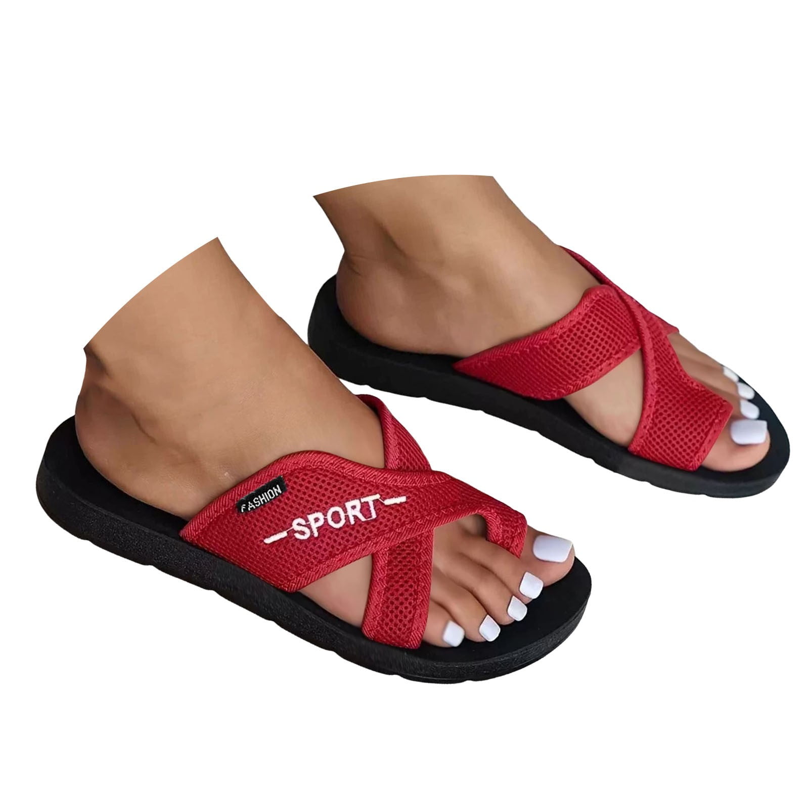 Dakaela Sandals for Women 2025 Comfortable Trendy Summer Hollow Mesh ...