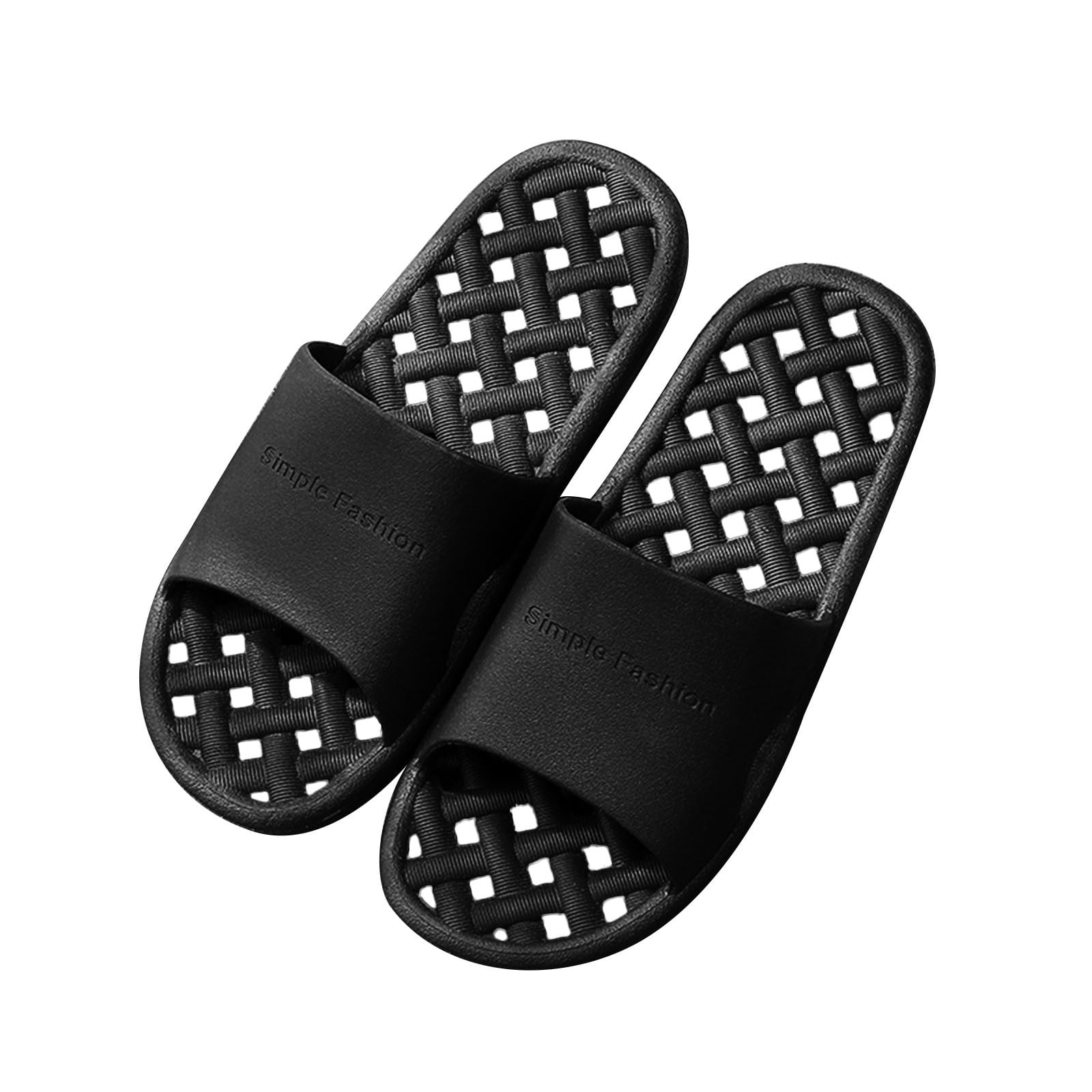Dakaela Shower Shoes for Men Anti Slip Bathroom Slippers Quick Drying ...