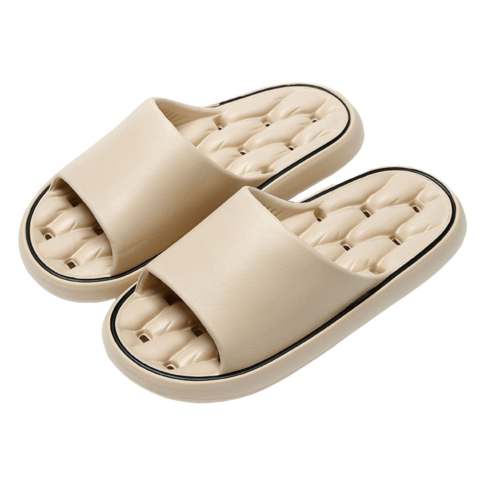 Dakaela Shower Shoes for Women Men Quick Drying Bath Slippers with ...
