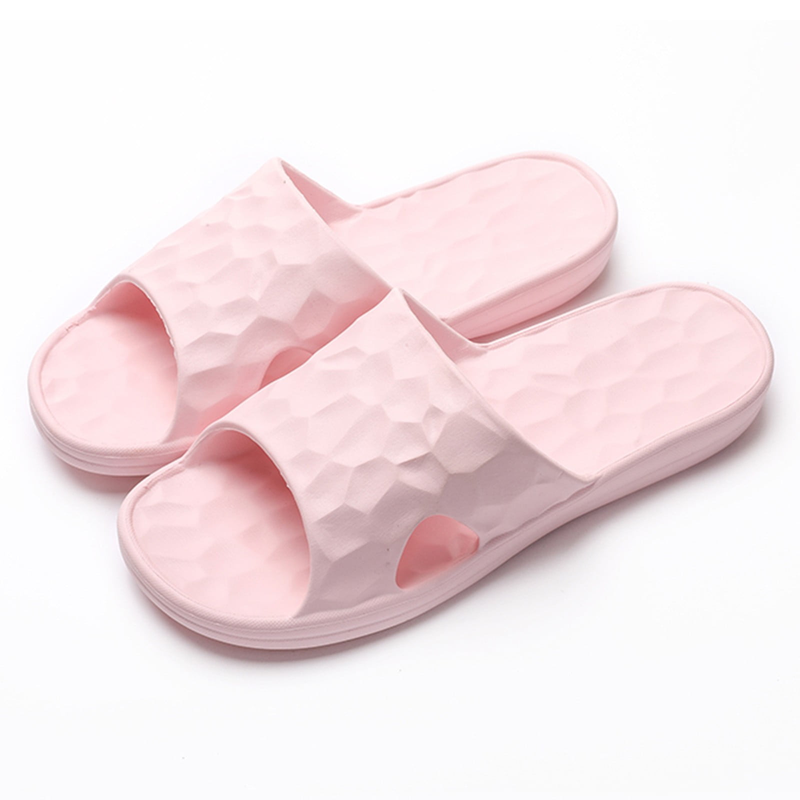 Dakaela Shower Shoes for Women Men Soft Cushioned Massage Pool Slides ...