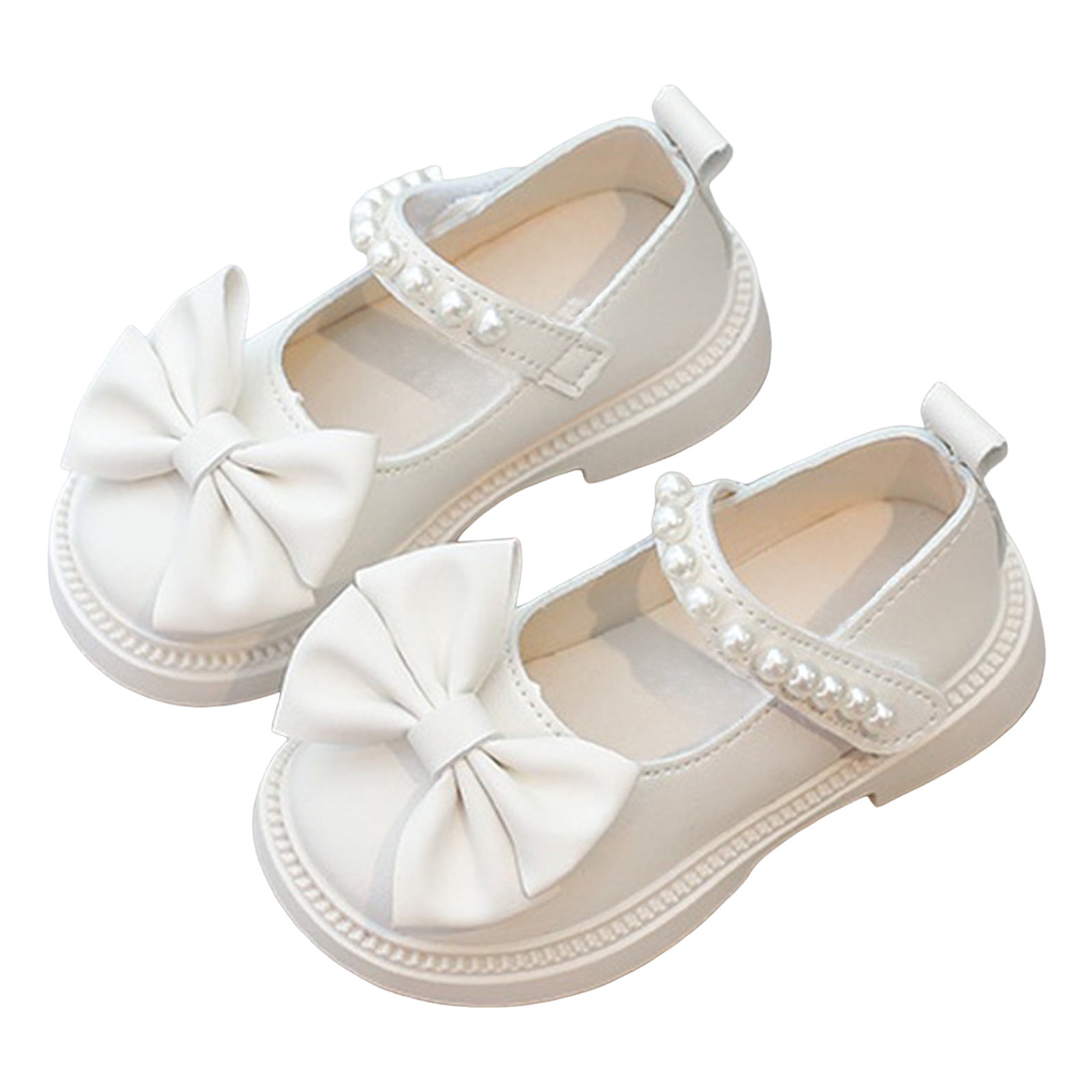 Dakaela Toddler Girl Dress Shoes 12-18 Months Bow School Mary Jane 3T ...