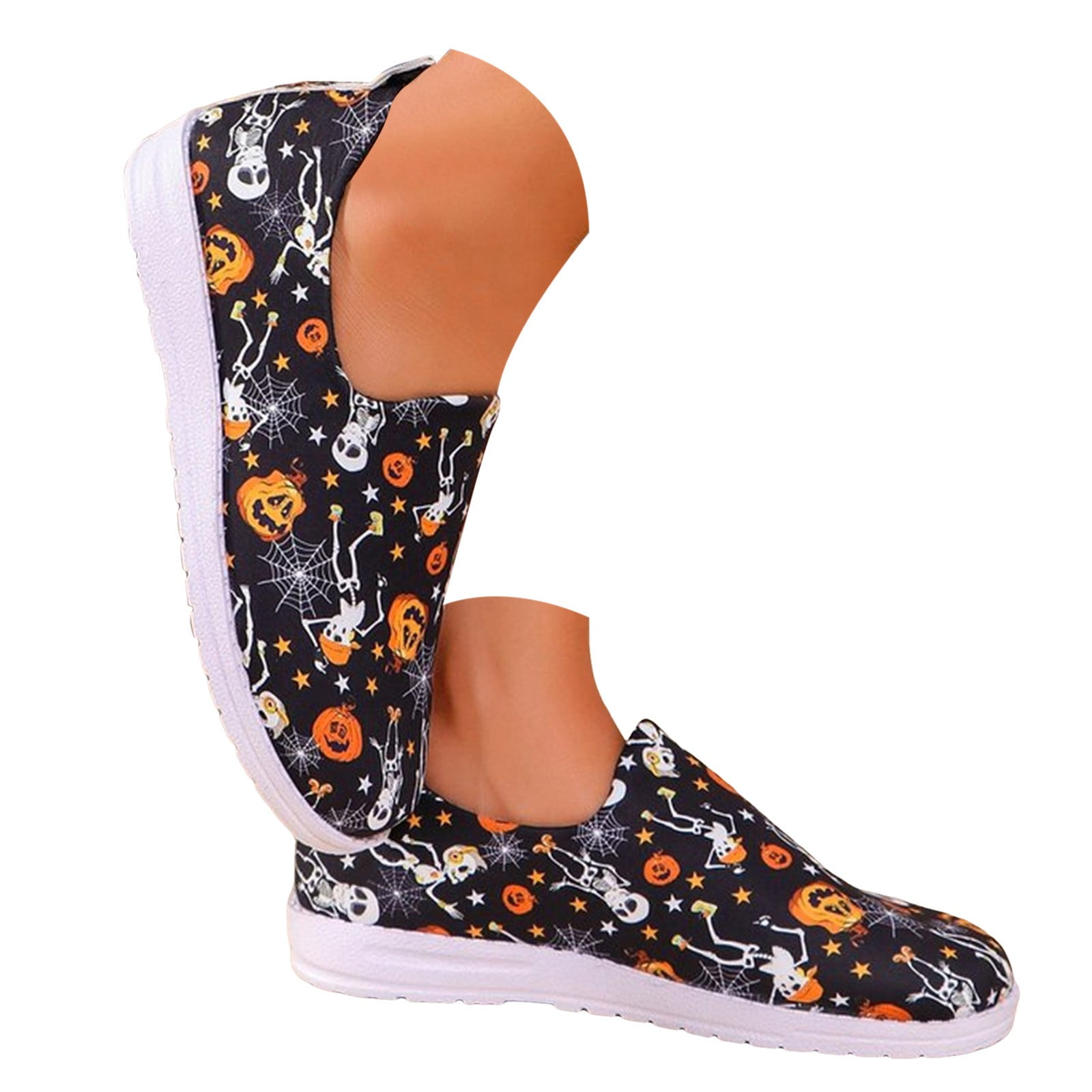Dakaela Women's Athletic Walking Shoes Non Slip Running Slip on ...