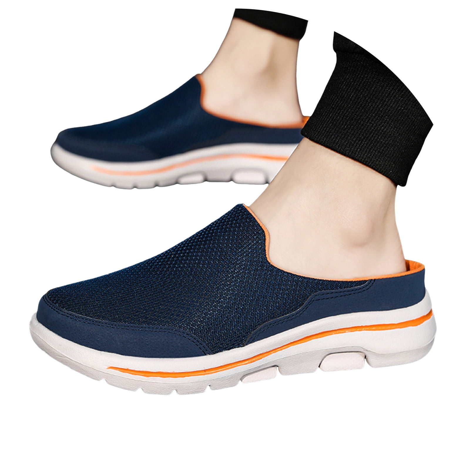 Dakaela Women's Men's Slip on Shoes Lightweight Walking Mules Arch ...