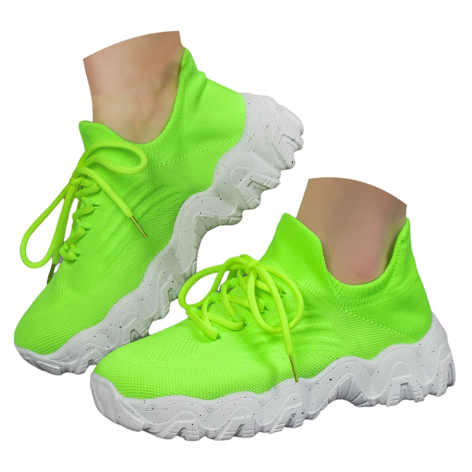 Dakaela Women's Walking Shoes Slip on Tennis Running Sneakers 2025 ...