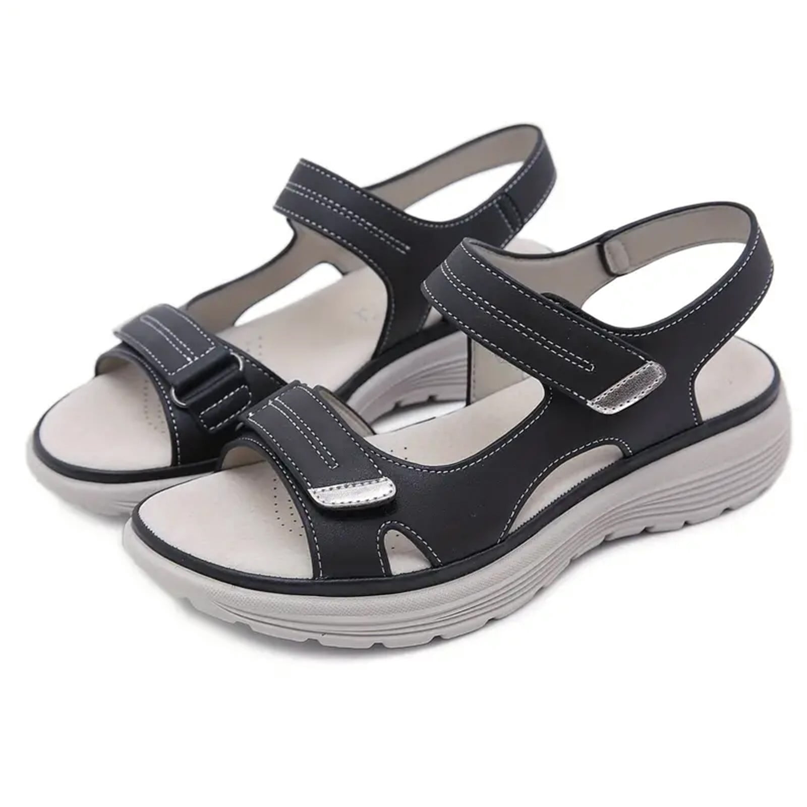Dakaela Women's Walking Sport Sandals Athletic Comfort Open Toe Casual ...