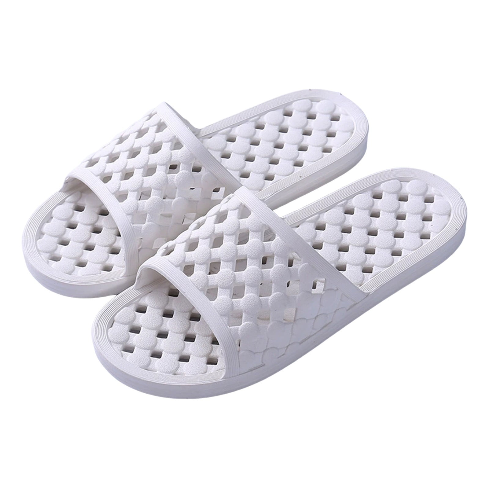 Dakaela Womens Mens Shower Shoes Quick Drying Pool Slides Beach Bath ...